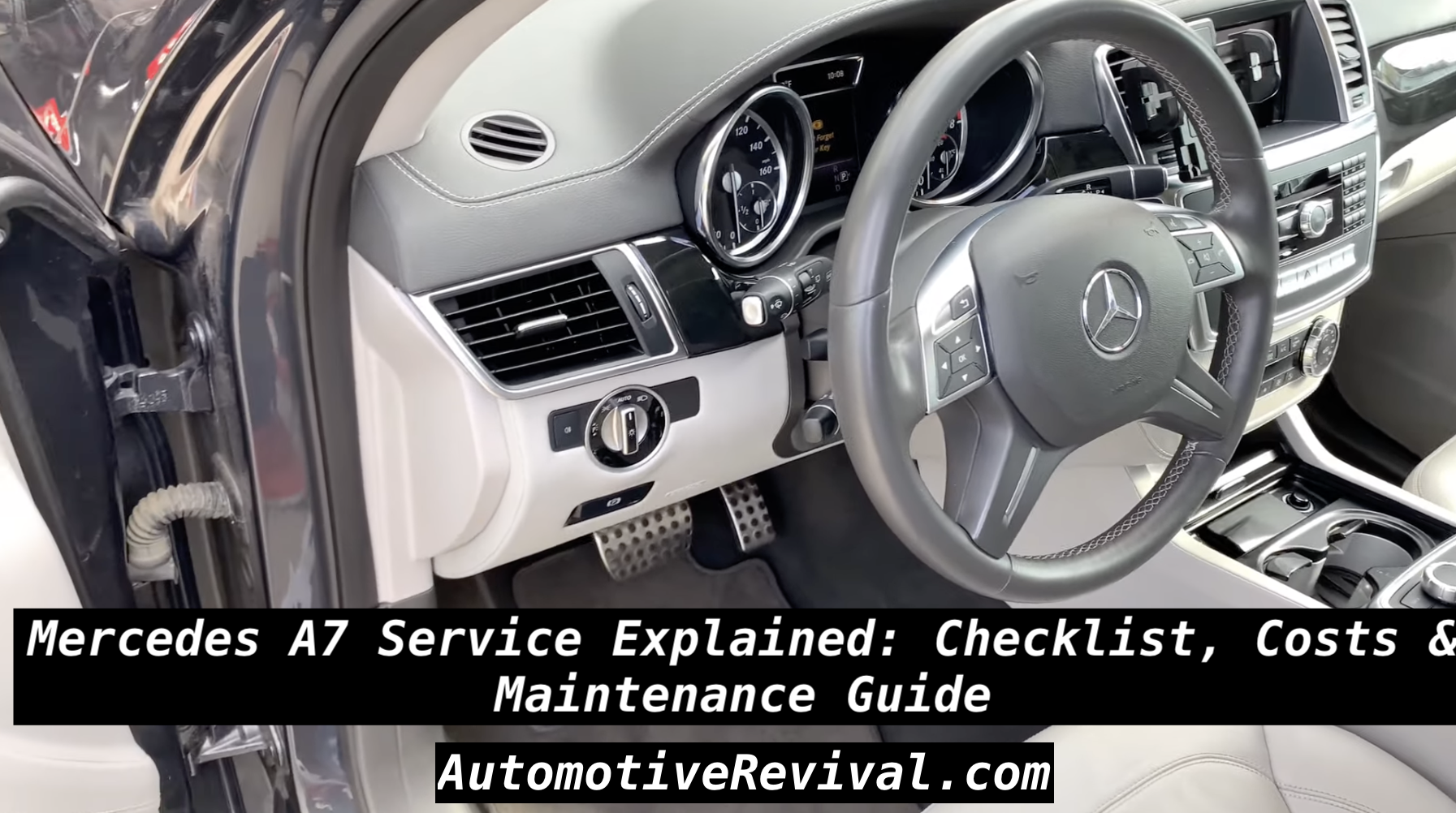 Mercedes A7 Service Explained: Checklist, Costs & Maintenance Guide